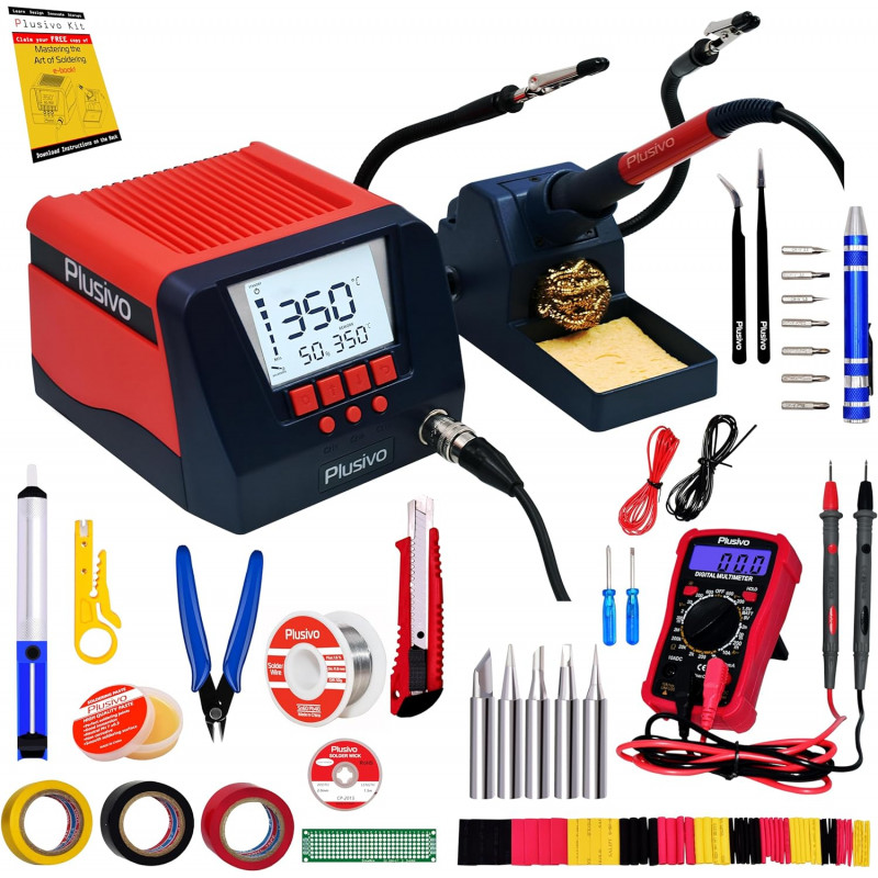 Plusivo 10002 Soldering Station Kit