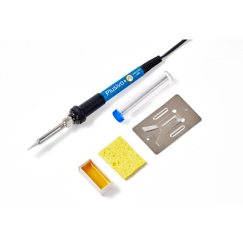 Soldering Iron Kit Electronics, Adjustable Temperature Soldering Iron ...
